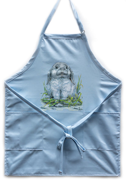 Flop Eared Rabbit Apron – Wildlife Drawings by Jim Wilson